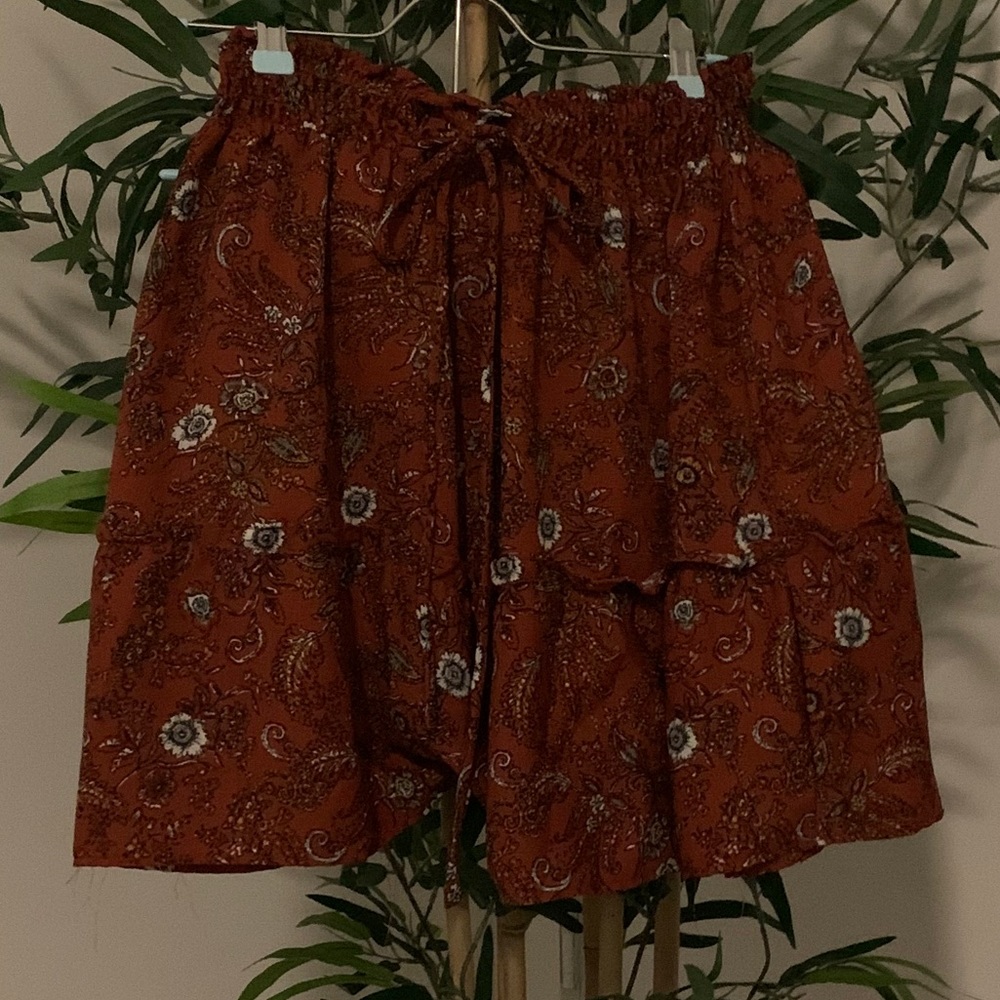 Francescas Miami Scrunch Tie Skirt - Gem